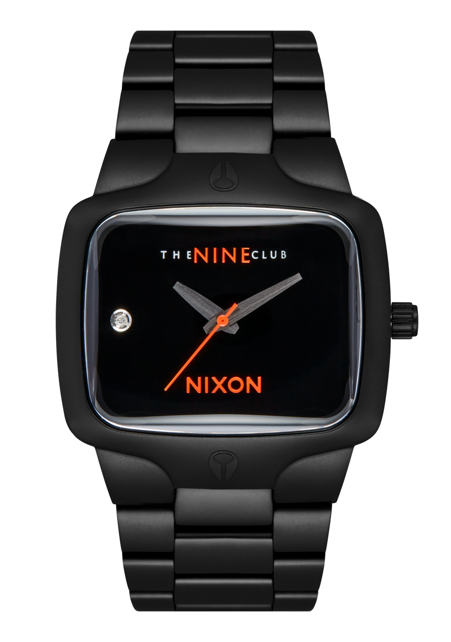 Montre Player Nine Club Collaboration | Noir / Noir | Édition limitée ...